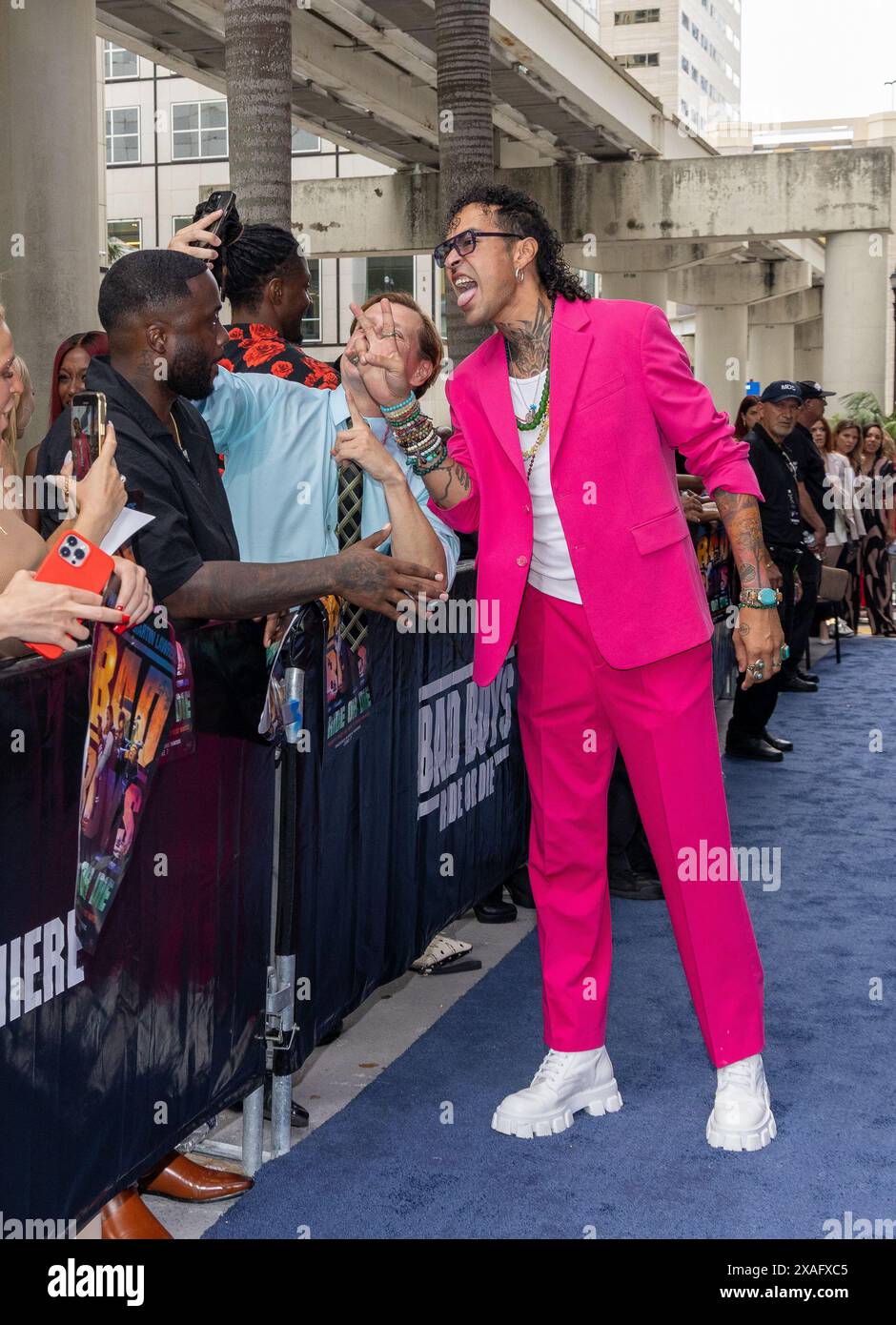 MIAMI, FLORIDA - JUNE 05: Motiff attends the "Bad Boys: Ride Or Die ...