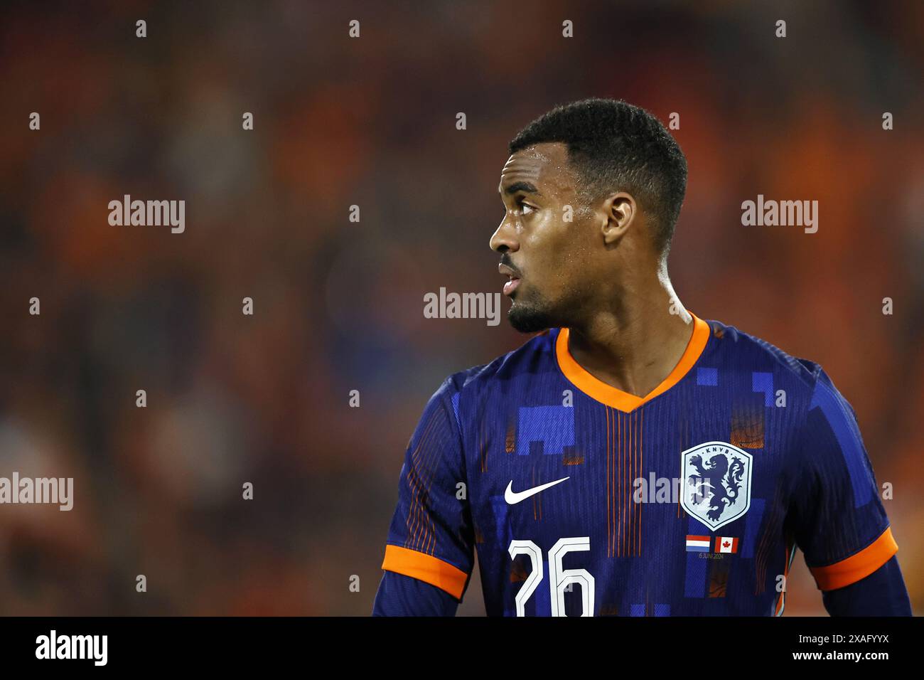 ROTTERDAM - Ryan Gravenberch of Holland during the friendly Interland ...