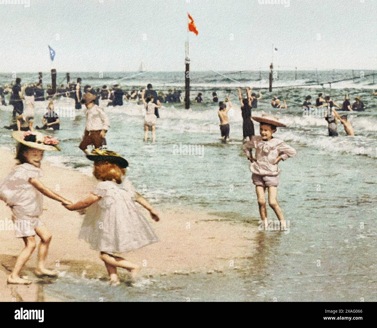 Queens surf beach hi-res stock photography and images - Alamy