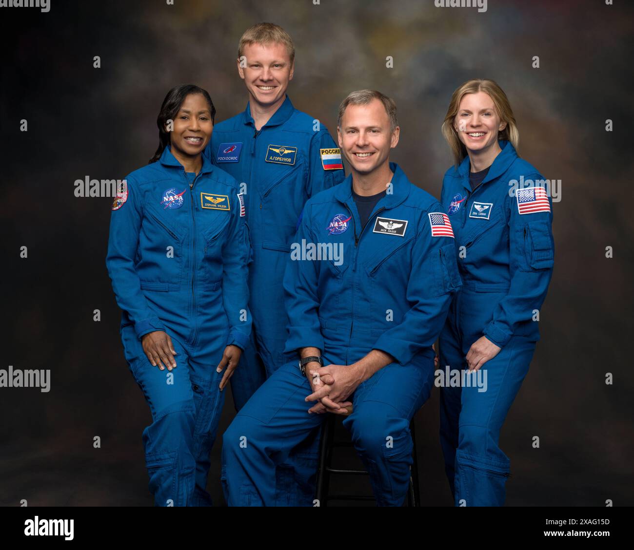 Hawthorne, California, USA. 27th Oct, 2023. The crew of NASA's SpaceX ...