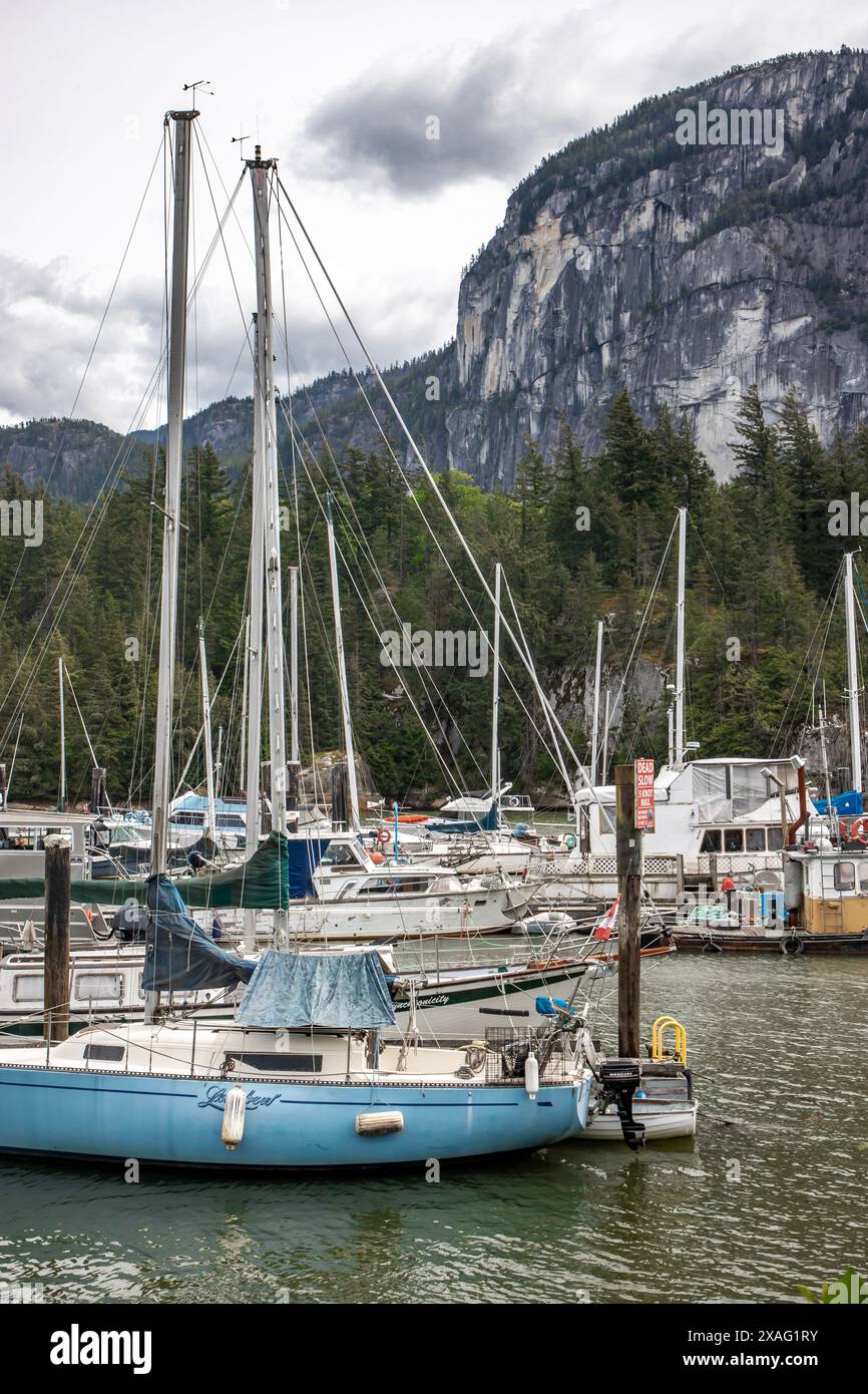 Squamish is a small town along Highway 99, about halfway between ...