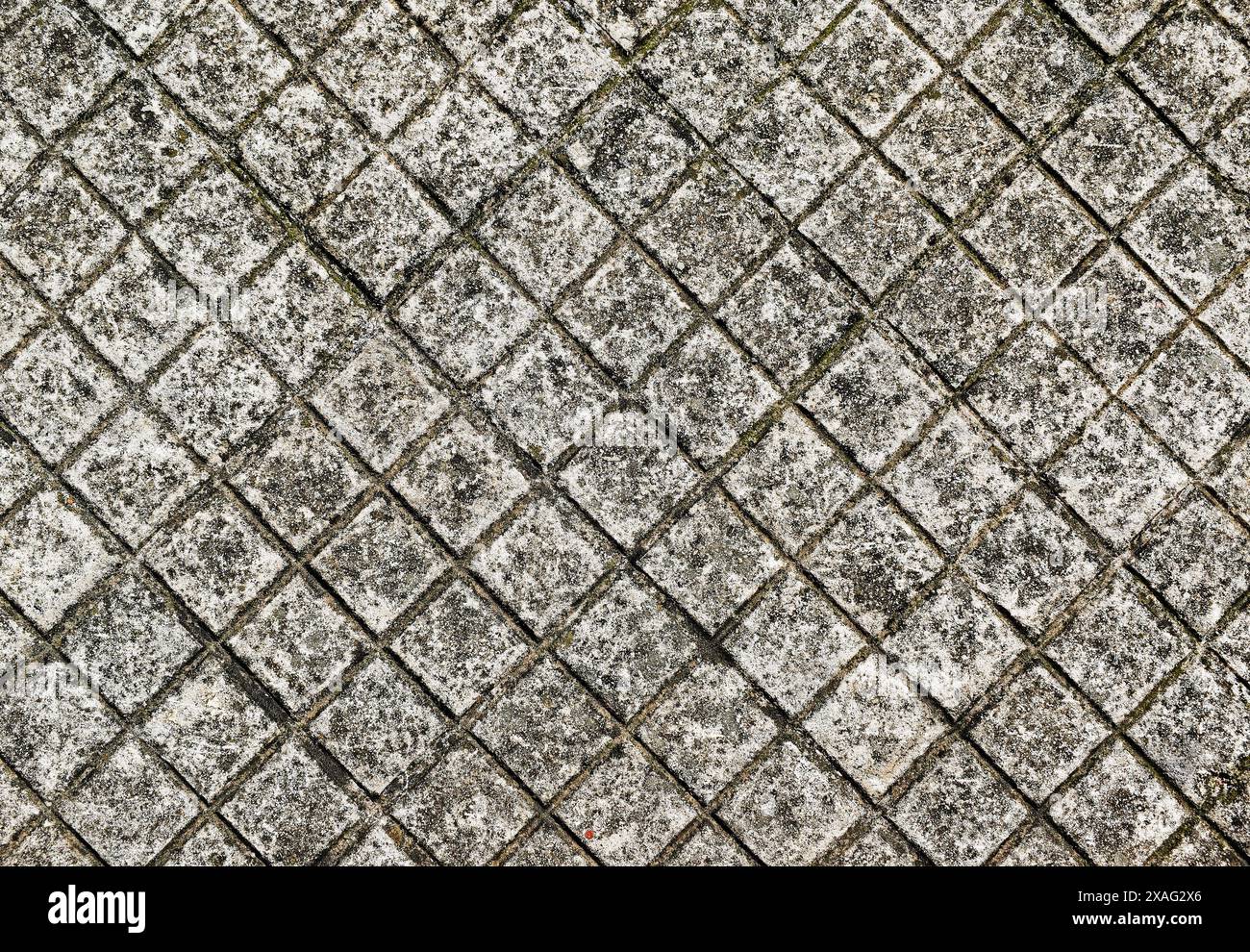 Concrete block walkway texture background Stock Photo - Alamy