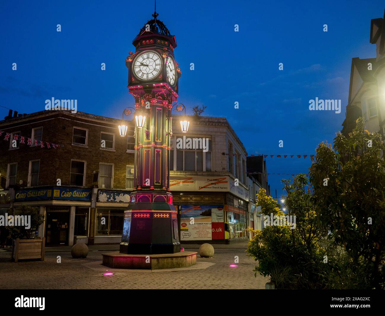 Sheerness town centre clock hi-res stock photography and images - Alamy