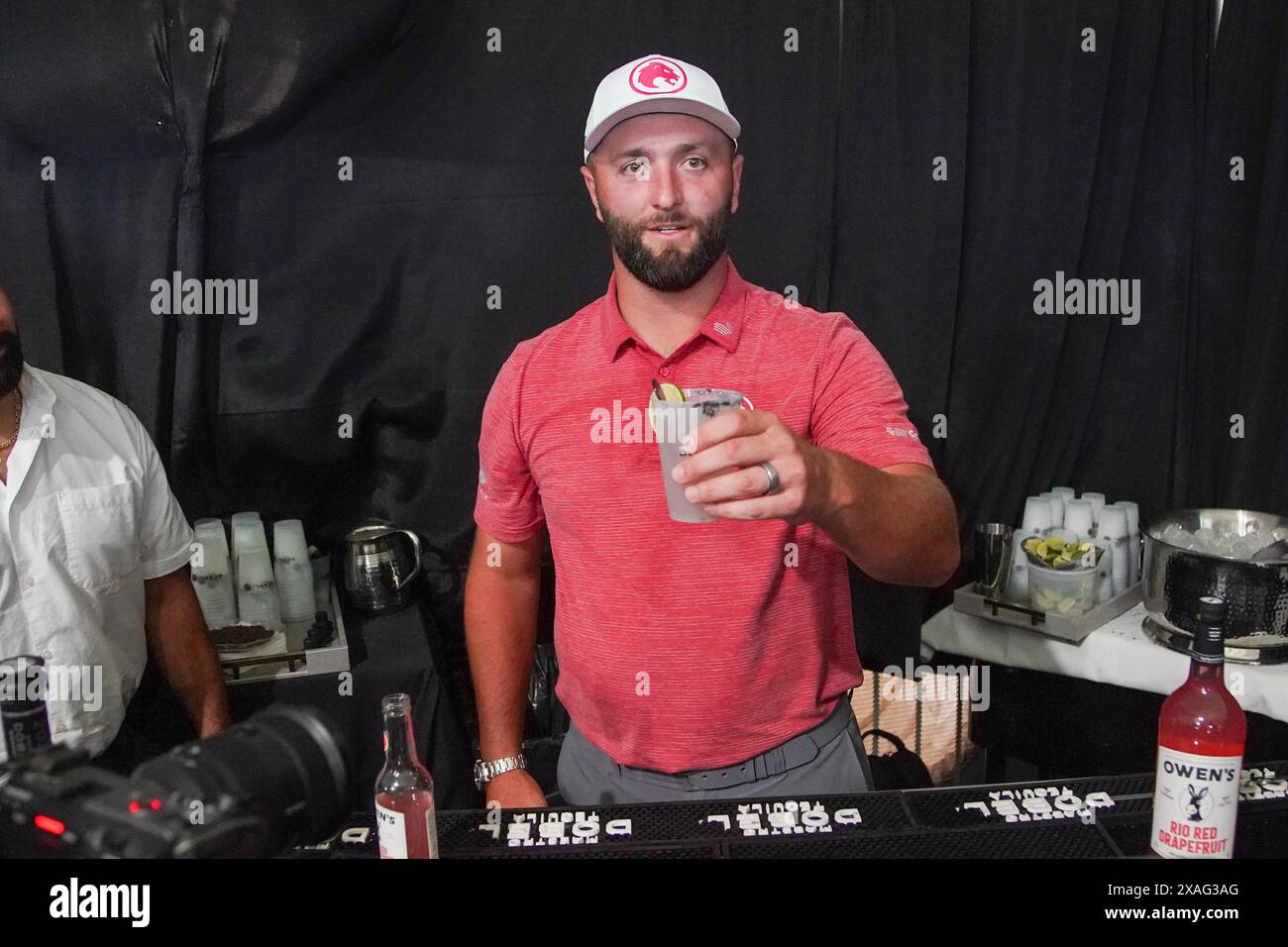 Humble, Texas, USA. 6th June, 2024. Jon Rahm during a promotion for ...