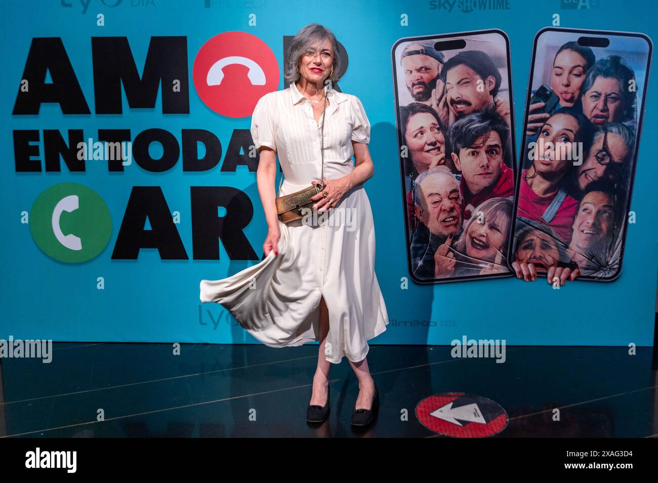 Madrid, Madrid, Spain. 6th June, 2024. SONIA CASTELO, Spanish actress ...