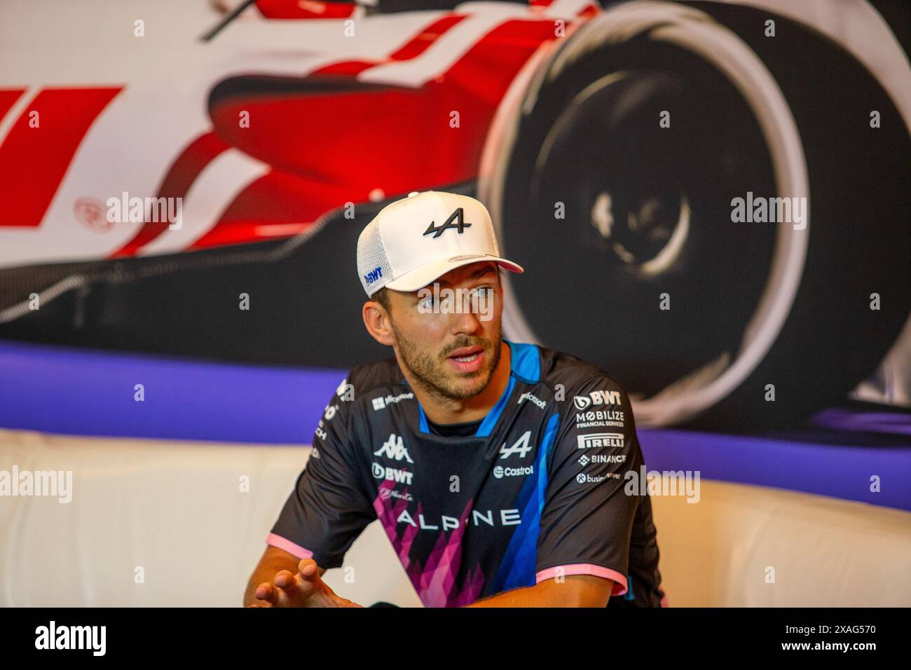 Pierre Gasly (FRA) - Alpine F1 Team - Alpine A524 - Renault during ...