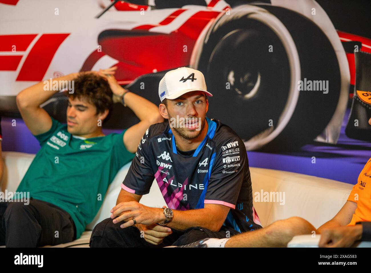 Pierre Gasly (FRA) - Alpine F1 Team - Alpine A524 - Renault during ...