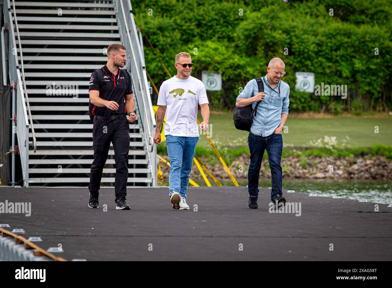 Kevin Magnussen (DEN) - MoneyGram Haas F1 Team - Haas VF-24 - Ferrari during Formula 1 Aws Grand ...