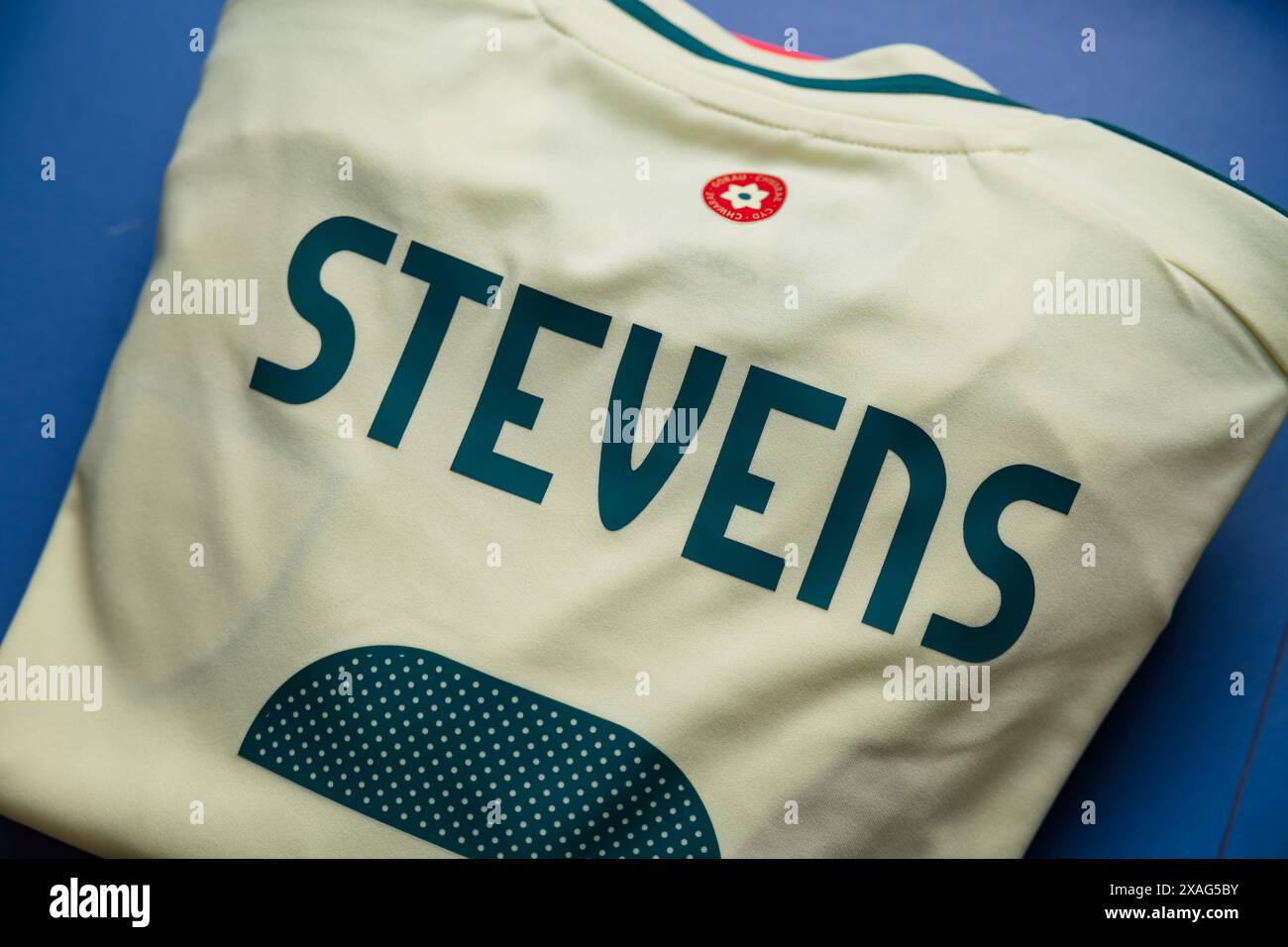 ALGARVE, PORTUGAL - 06 JUNE 2024: Wales' Fin Stevens during the ...