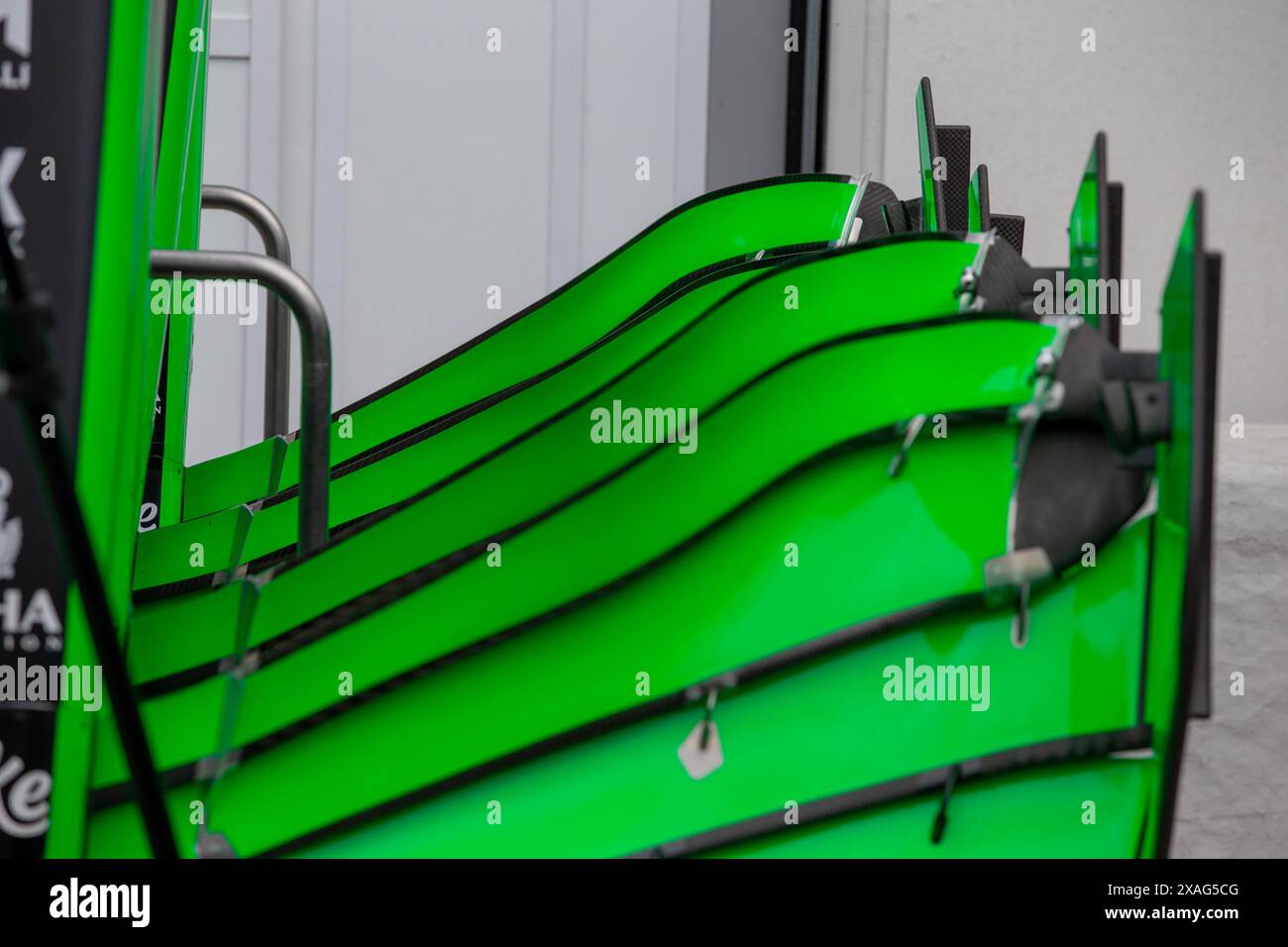 Stake F1 Team Kick Sauber garage details during Formula 1 Aws Grand ...