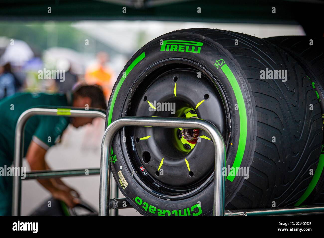 Pirelli Tyres and track atmosphere during Formula 1 Aws Grand Prix du ...