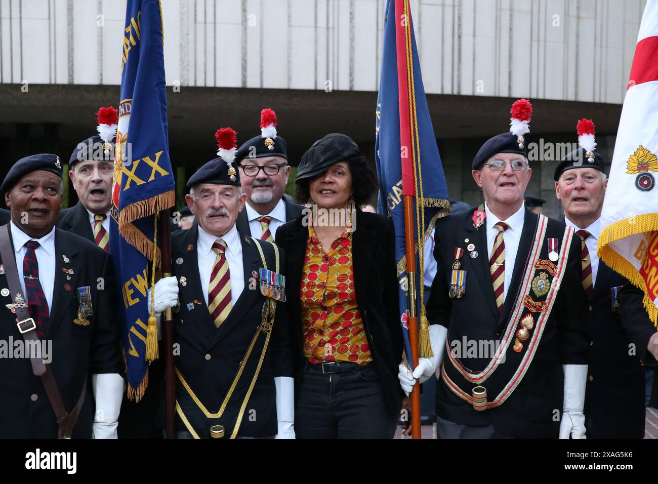 Newcastle upon Tyne, UK, 6th June, 2024, Beacons of Peace for 80TH ...