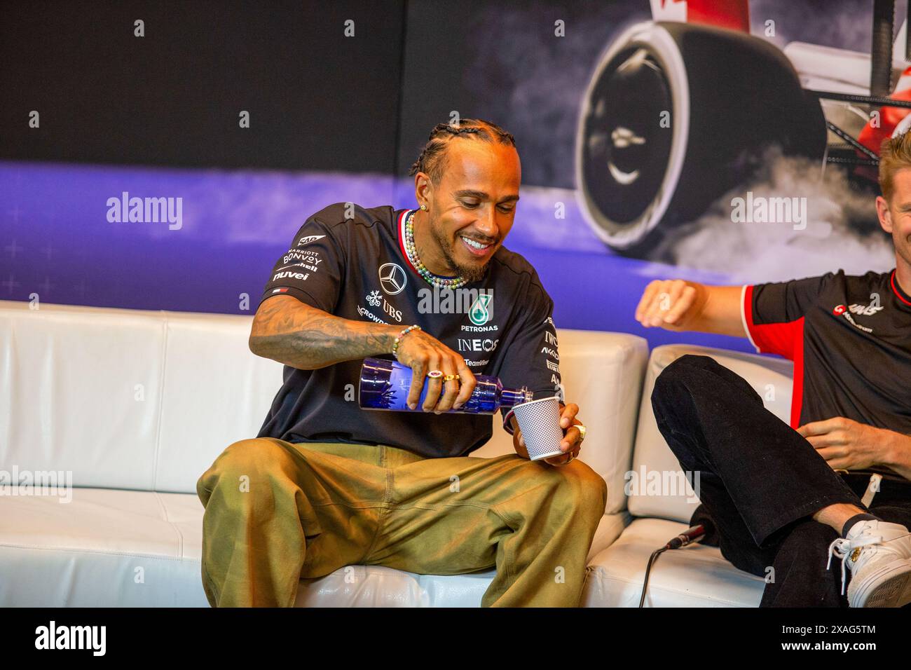 F1 drivers championship trophy hi-res stock photography and images - Alamy