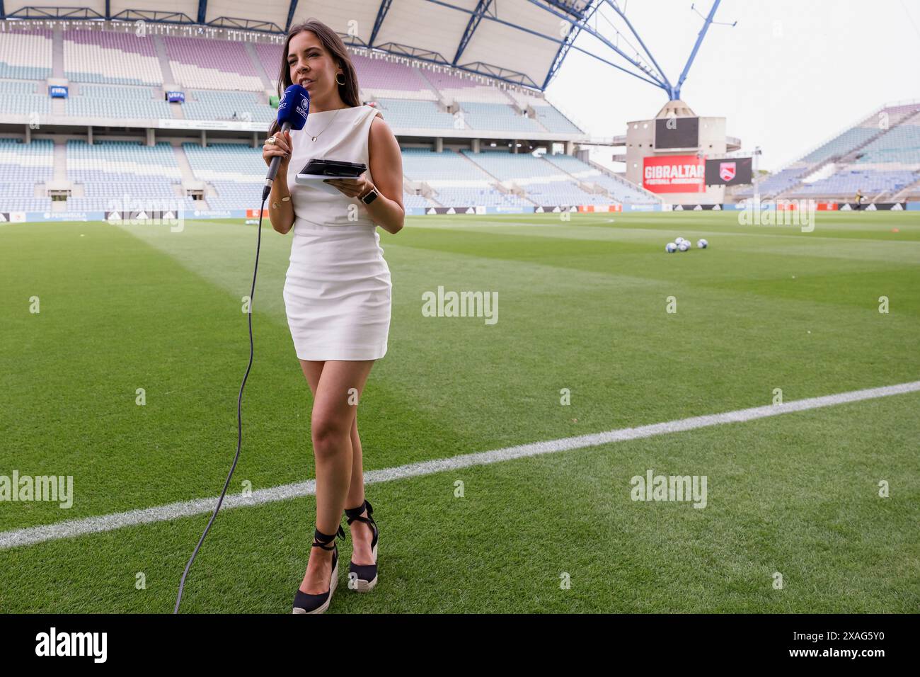 ALGARVE, PORTUGAL - 06 JUNE 2024: Sioned Dafydd during the ...