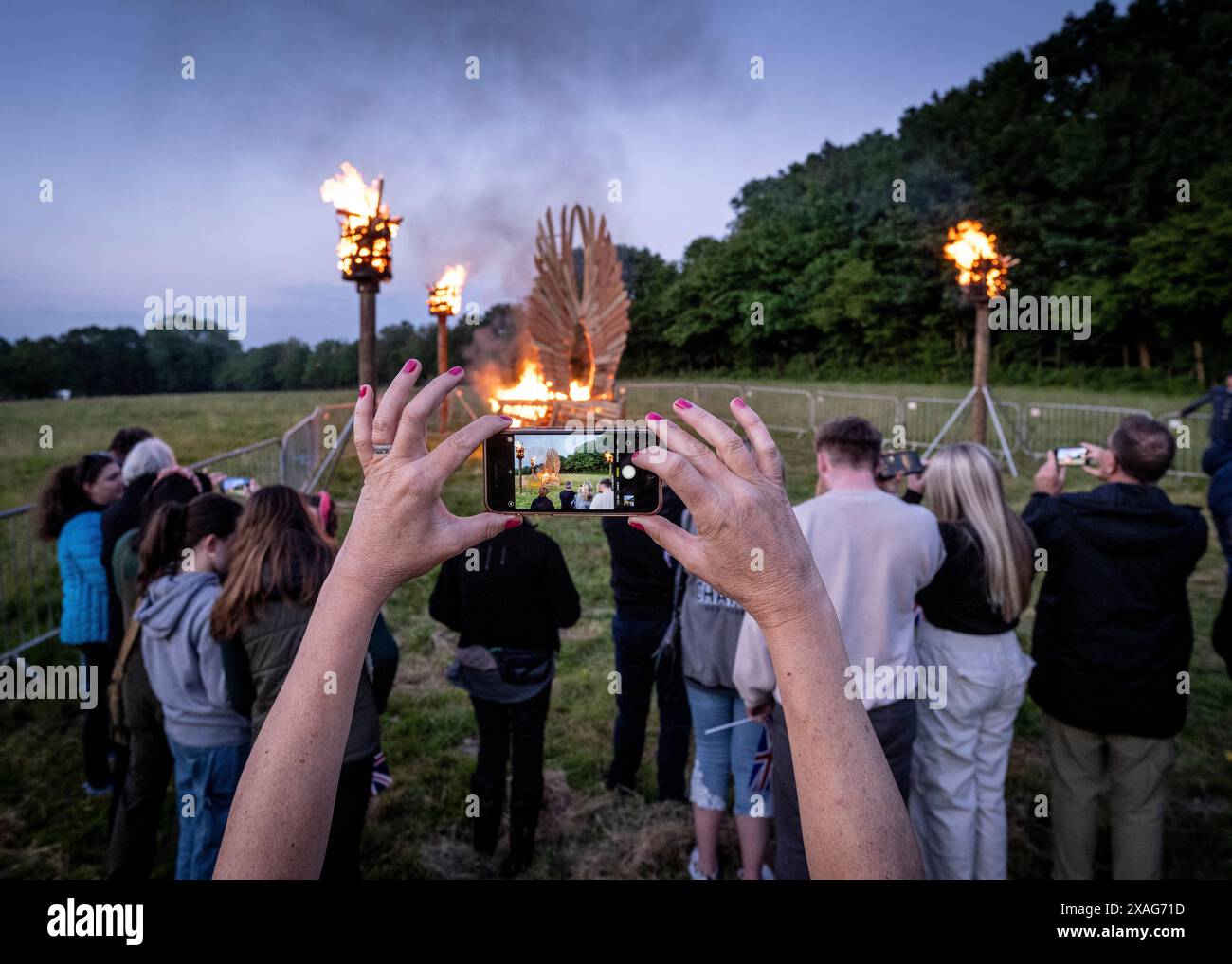 East Hoathly, East Sussex, UK. 06th June, 2024. D-Day 80th Anniversary ...