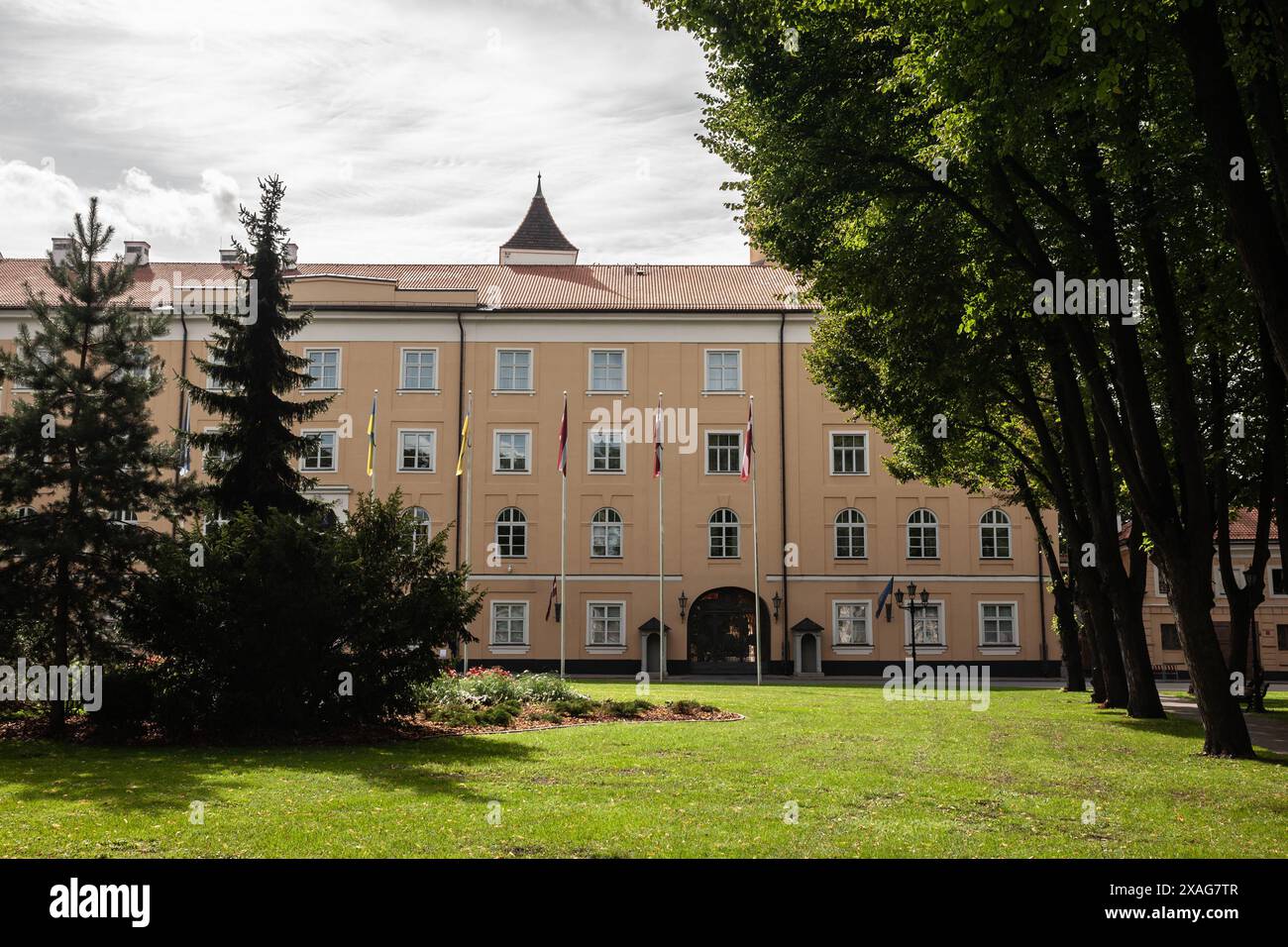 Picture of the Riga Castle in Riga, latvia. Riga Castle, also known as ...