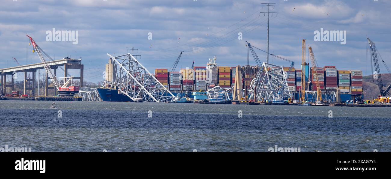 Baltimore key bridge hi-res stock photography and images - Alamy