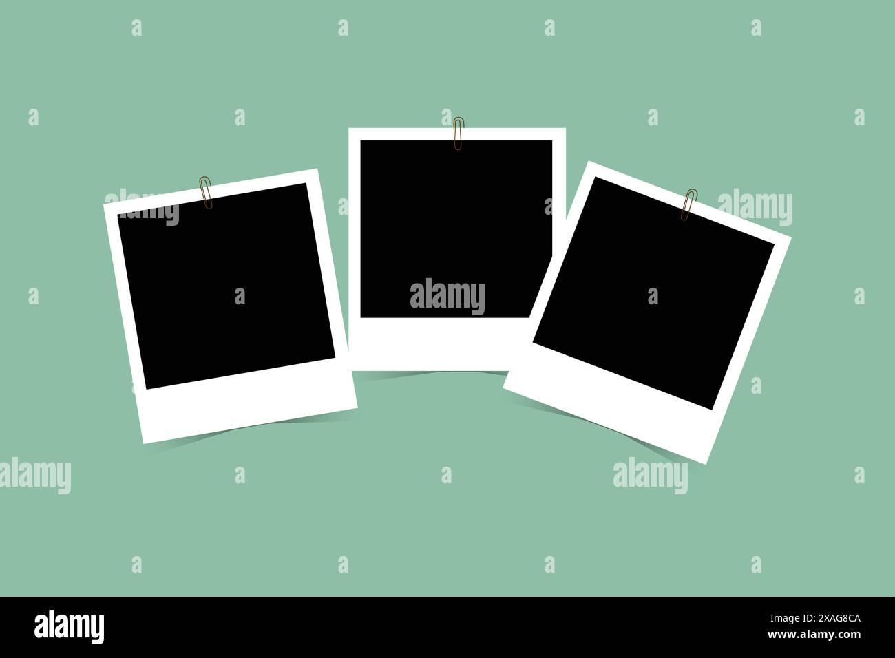 photo collage design beautiful photo frame Stock Vector Image & Art - Alamy