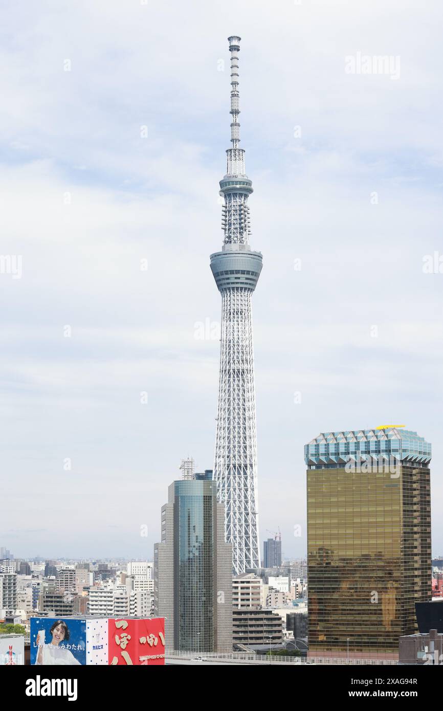 Tokyo ,2024 May 15: the skyline of Asakusa Stock Photo - Alamy