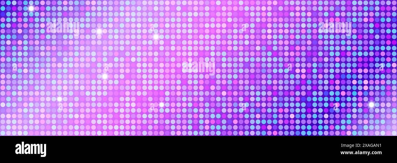 Pink purple disco party pattern. Iridescent sequin mosaic texture ...