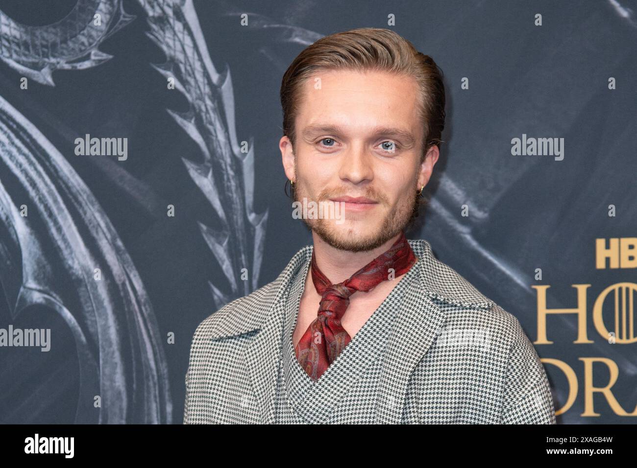 Tom Glynn-Carney attending the House Of The Dragon Season 2 Premiere at ...