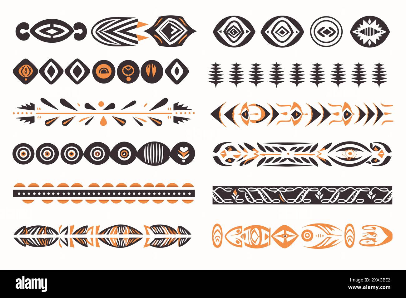 boho style patterns Stock Vector Image & Art - Alamy