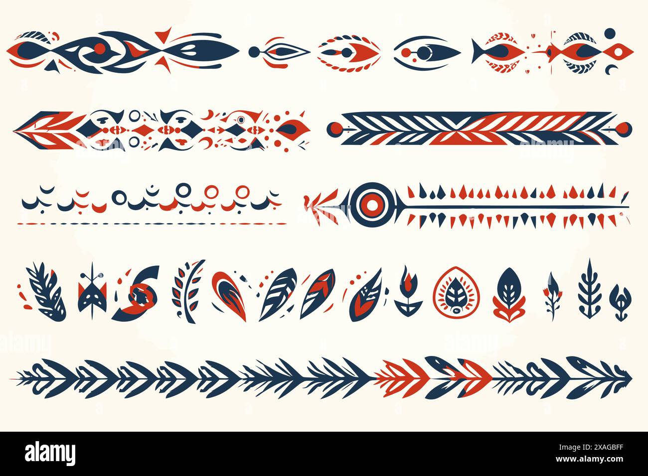 boho style patterns Stock Vector Image & Art - Alamy