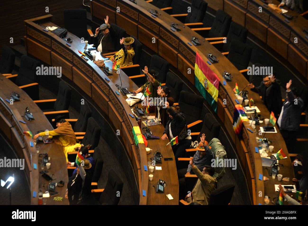 The Plurinational Legislative Assembly with more than two thirds of ...