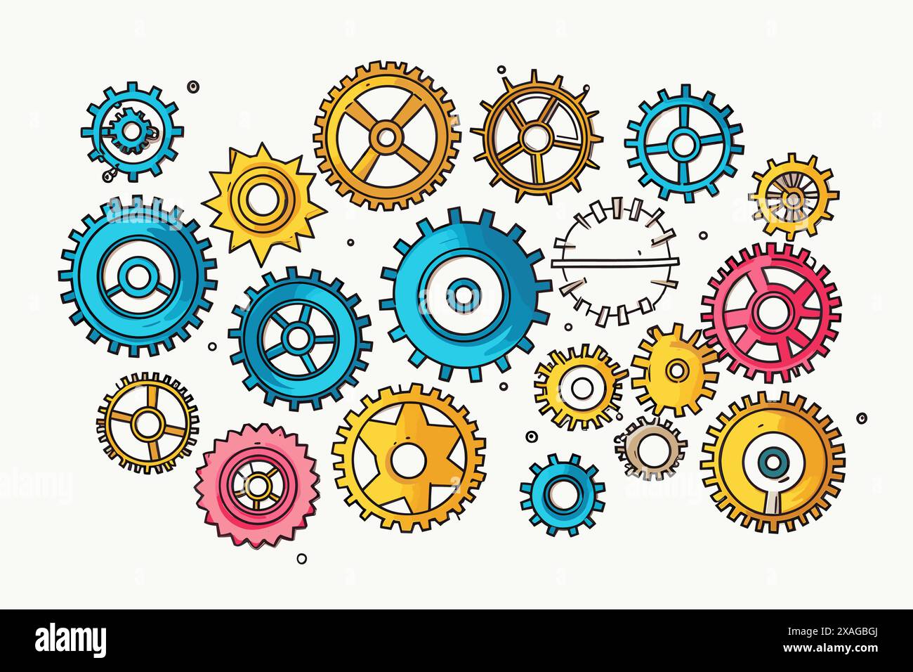 drawing modes of mechanisms Stock Vector Image & Art - Alamy