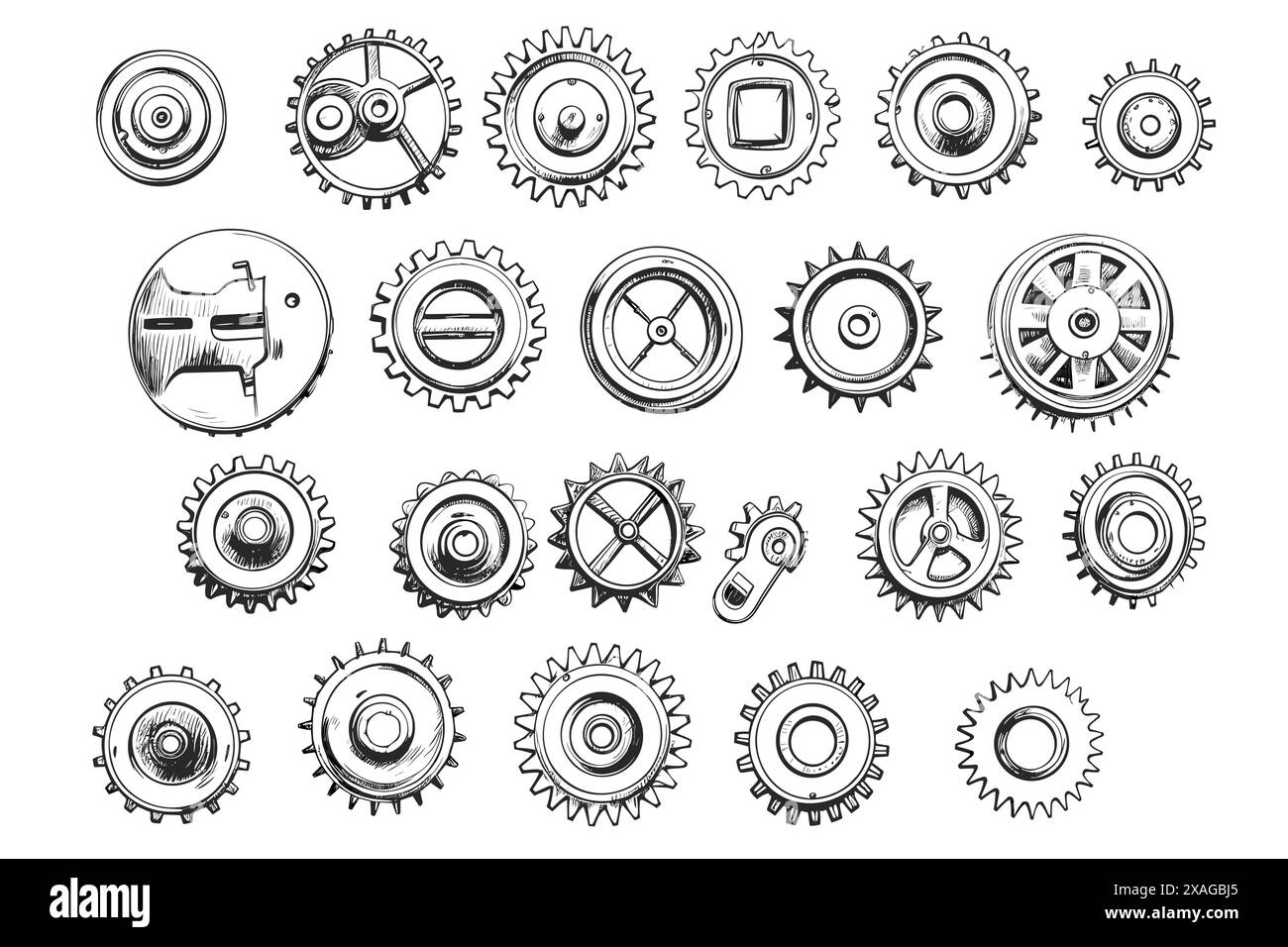 drawing modes of mechanisms Stock Vector Image & Art - Alamy