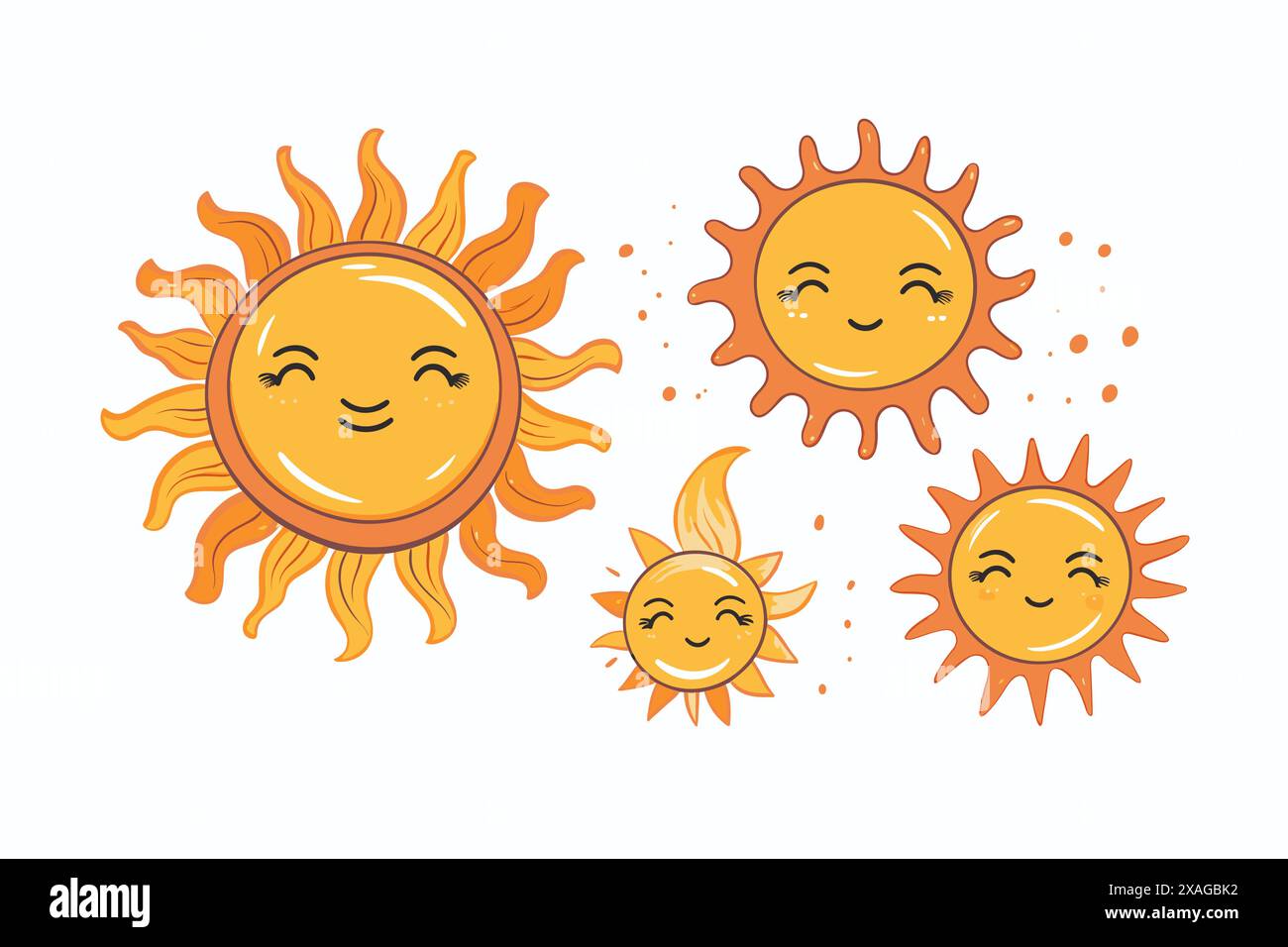 Drawn sun hi-res stock photography and images - Alamy