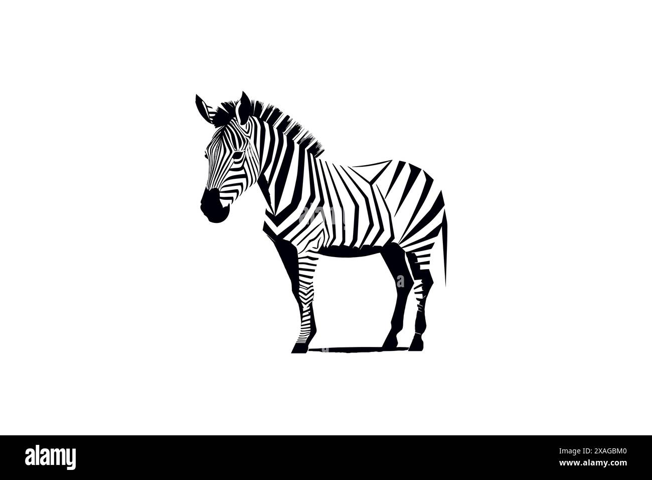 Zebra symmetry Cut Out Stock Images & Pictures - Alamy