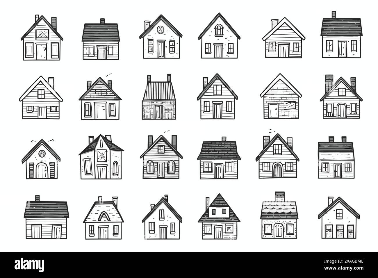 Simple architectural style Black and White Stock Photos & Images - Alamy
