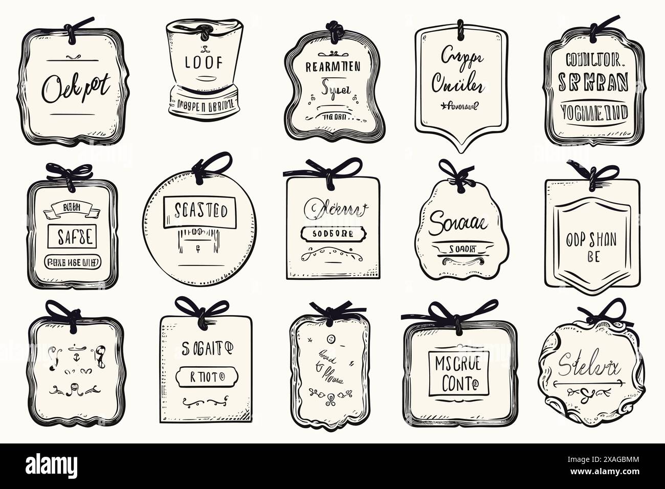 set of labels on transparent background Stock Vector Image & Art - Alamy