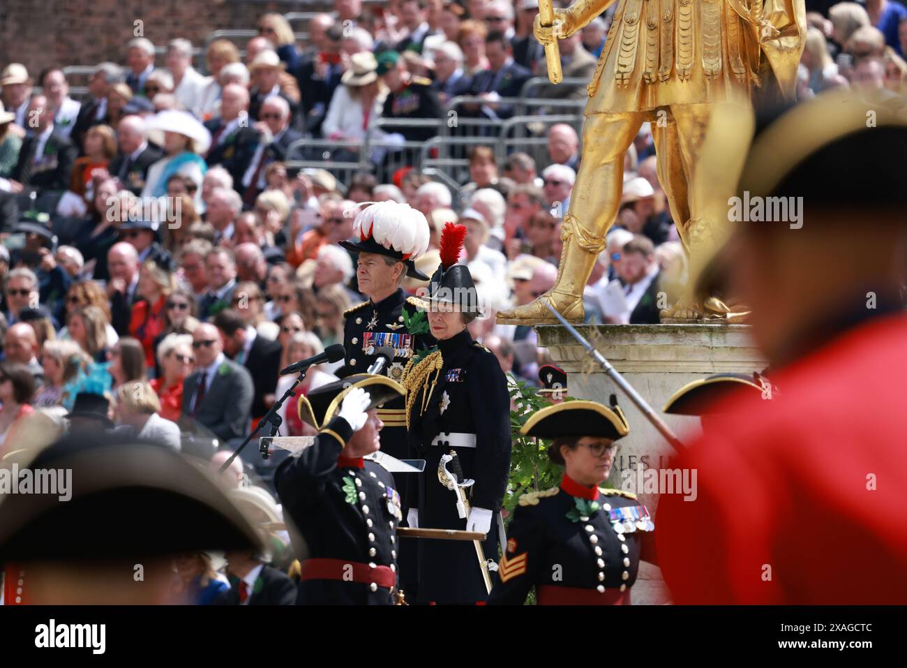 LONDON, ENGLAND - JUNE 06: Princess Anne, Princess Royal attends the ...