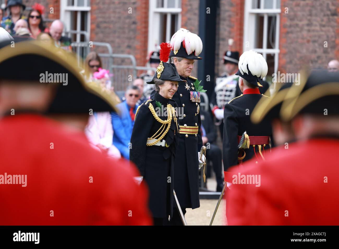 LONDON, ENGLAND - JUNE 06: Princess Anne, Princess Royal attends the ...