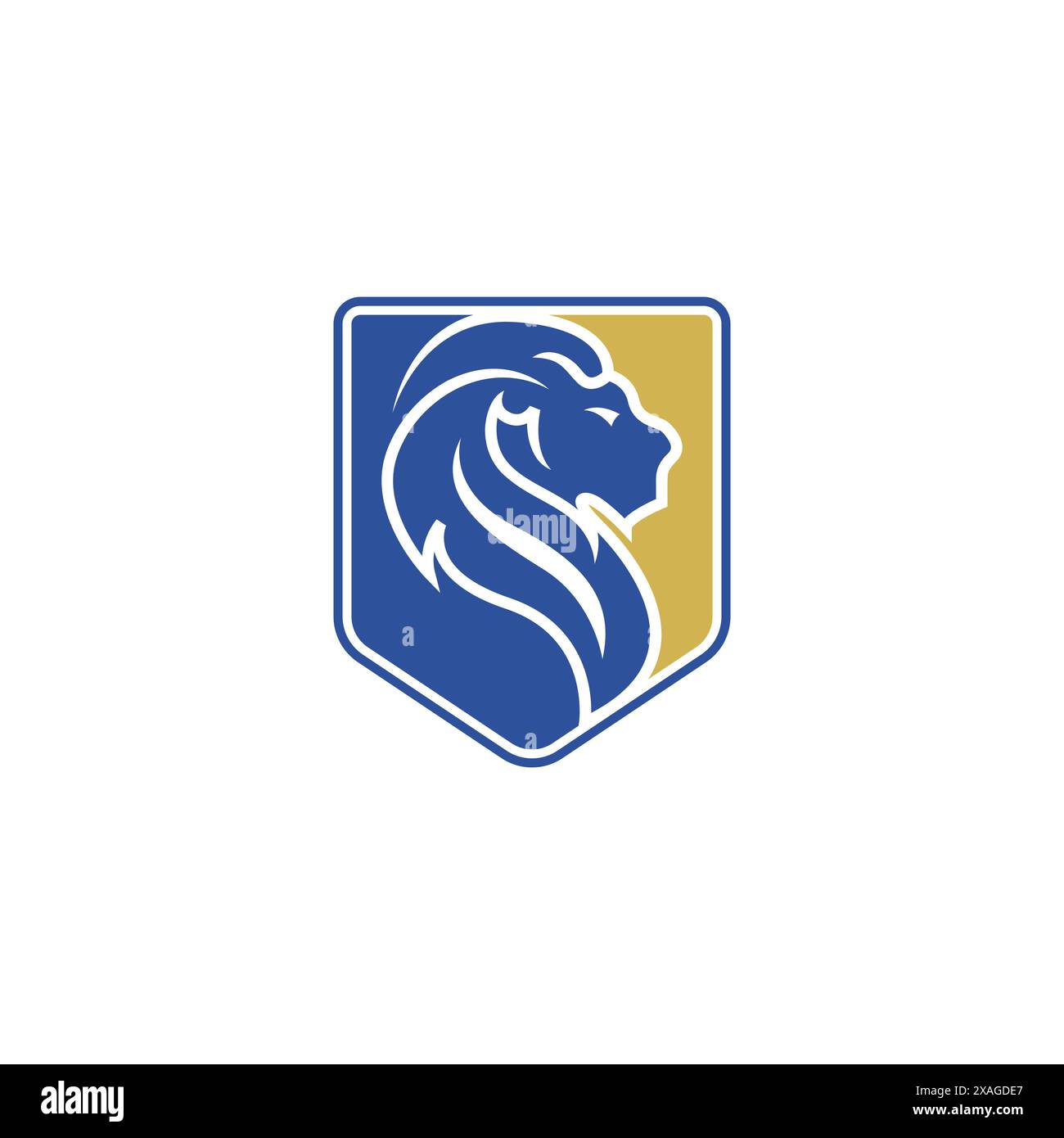 Royal king lion crown symbols. Elegant gold Leo animal logo. Premium ...