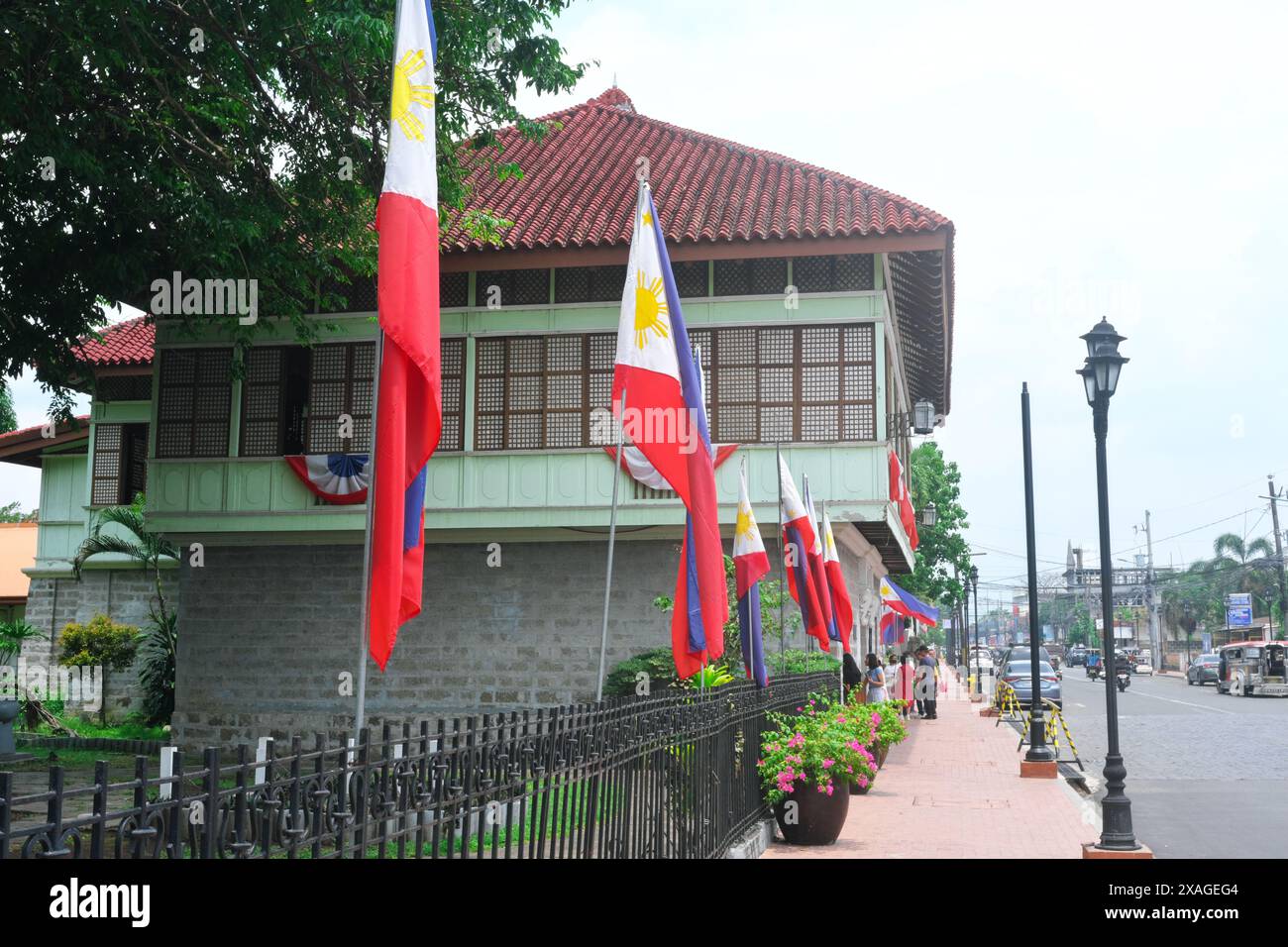 Calamba City, Laguna, Philippines - June 05, 2024: The Jose Rizal house ...