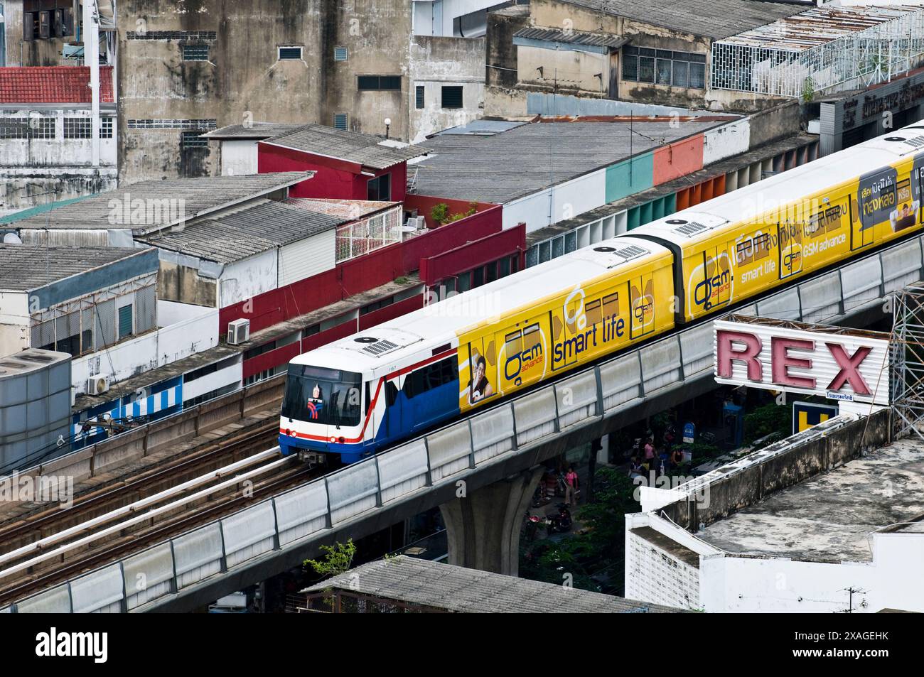 The BTS Skytrain in Bangkok, Thailand Stock Photo - Alamy