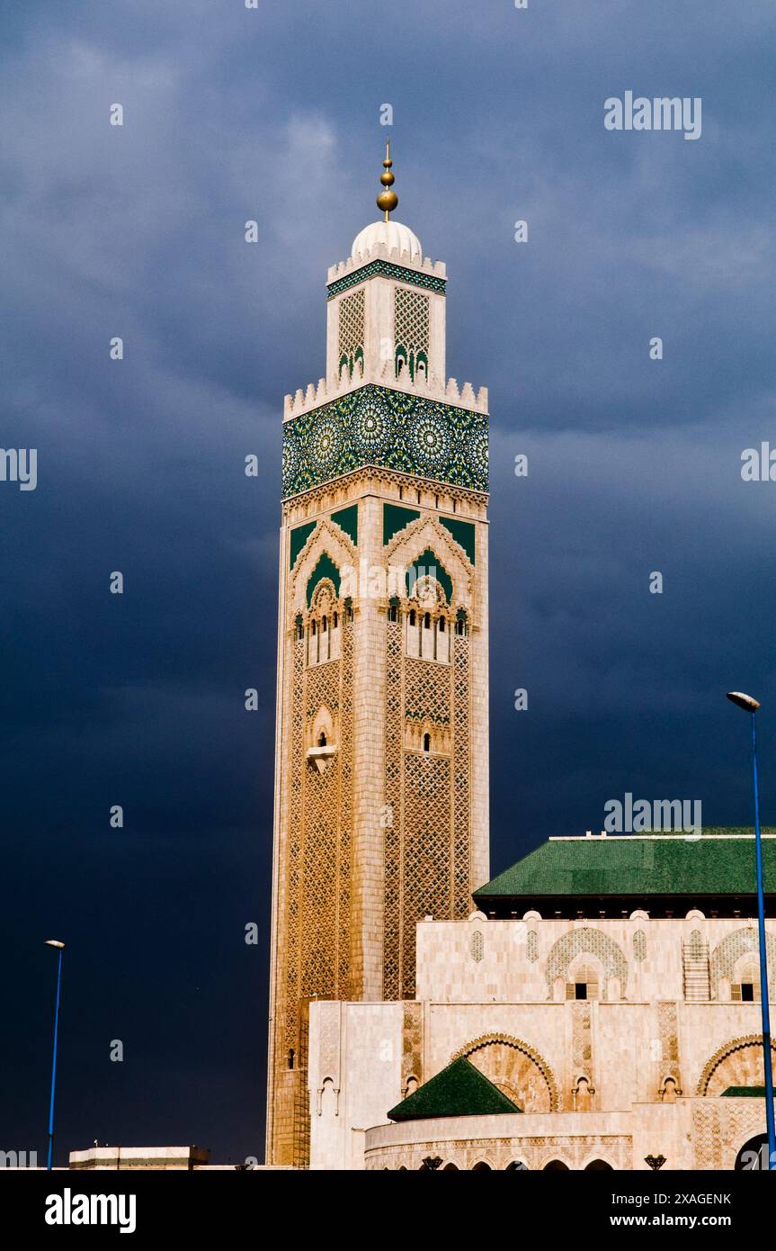 Hassan II mosque is the world's third largest mosque. The Mosque was ...