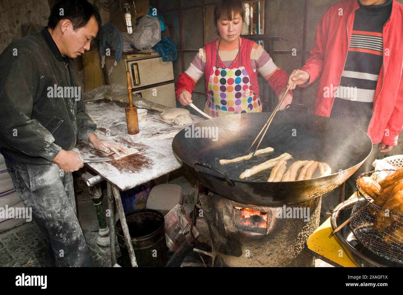 You tiao, you char kway, or yau ja gwai are local names for fried ...