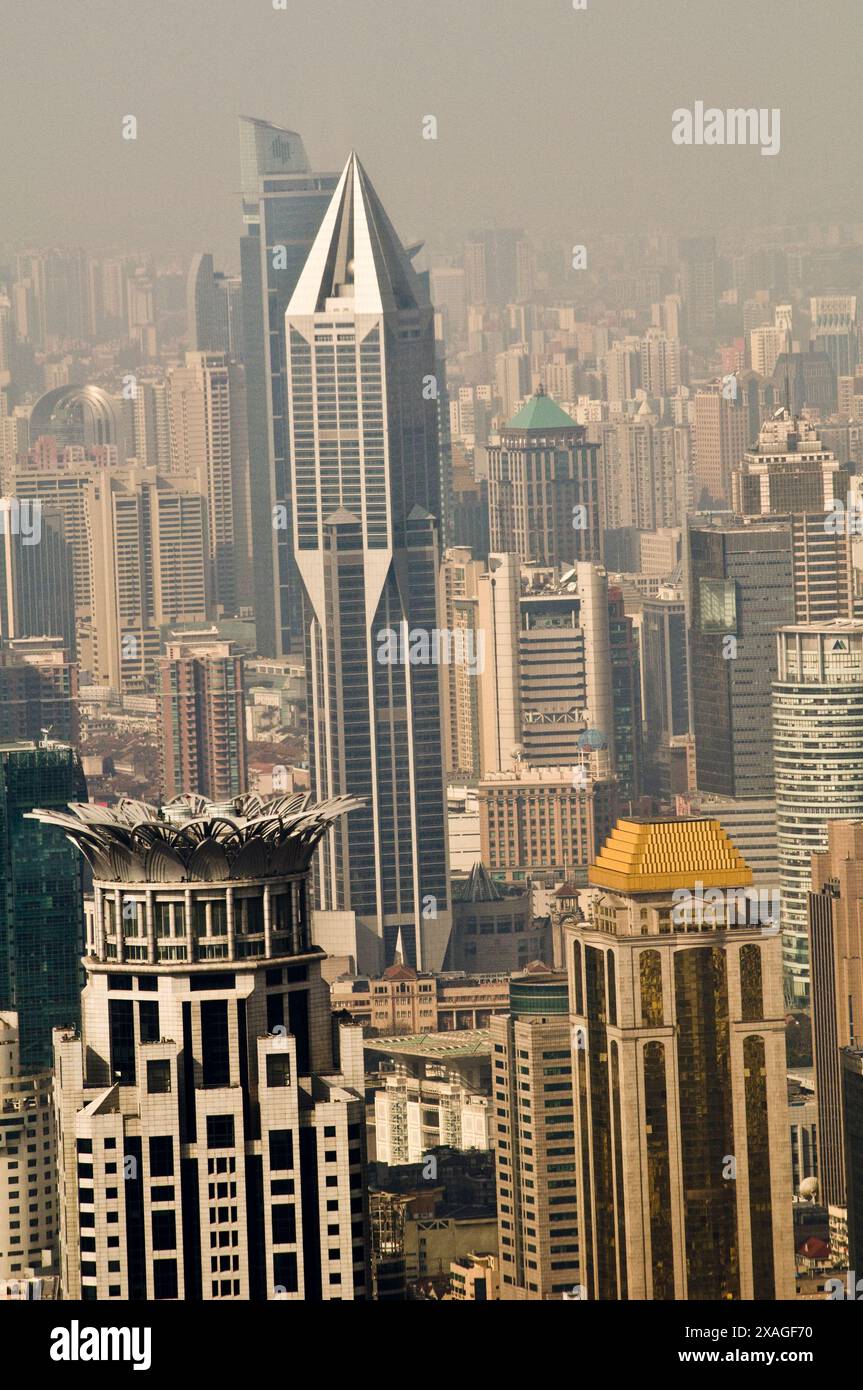 The Tomorrow square skyscraper in Shanghai, China Stock Photo - Alamy