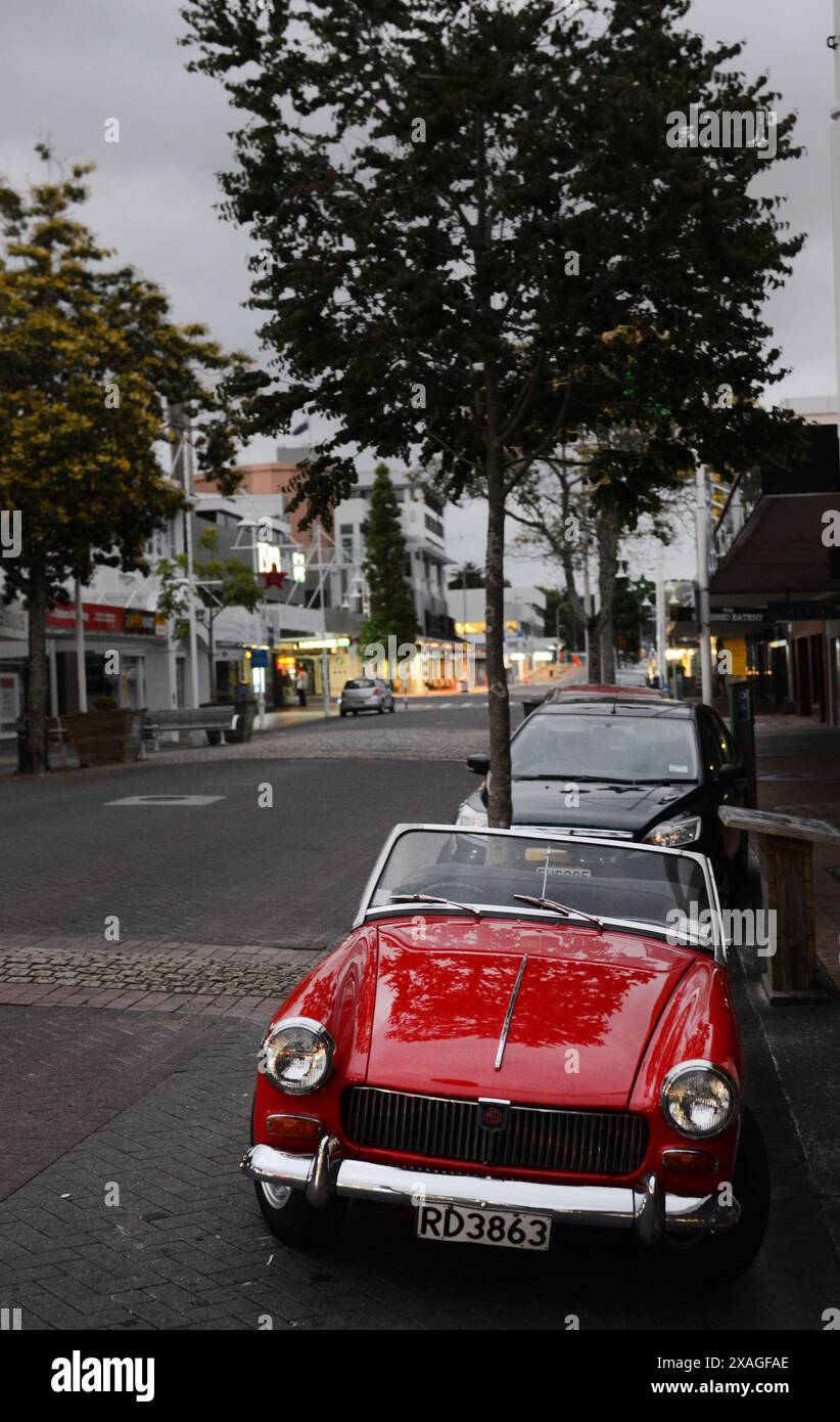 A MG Midget car Stock Photo - Alamy