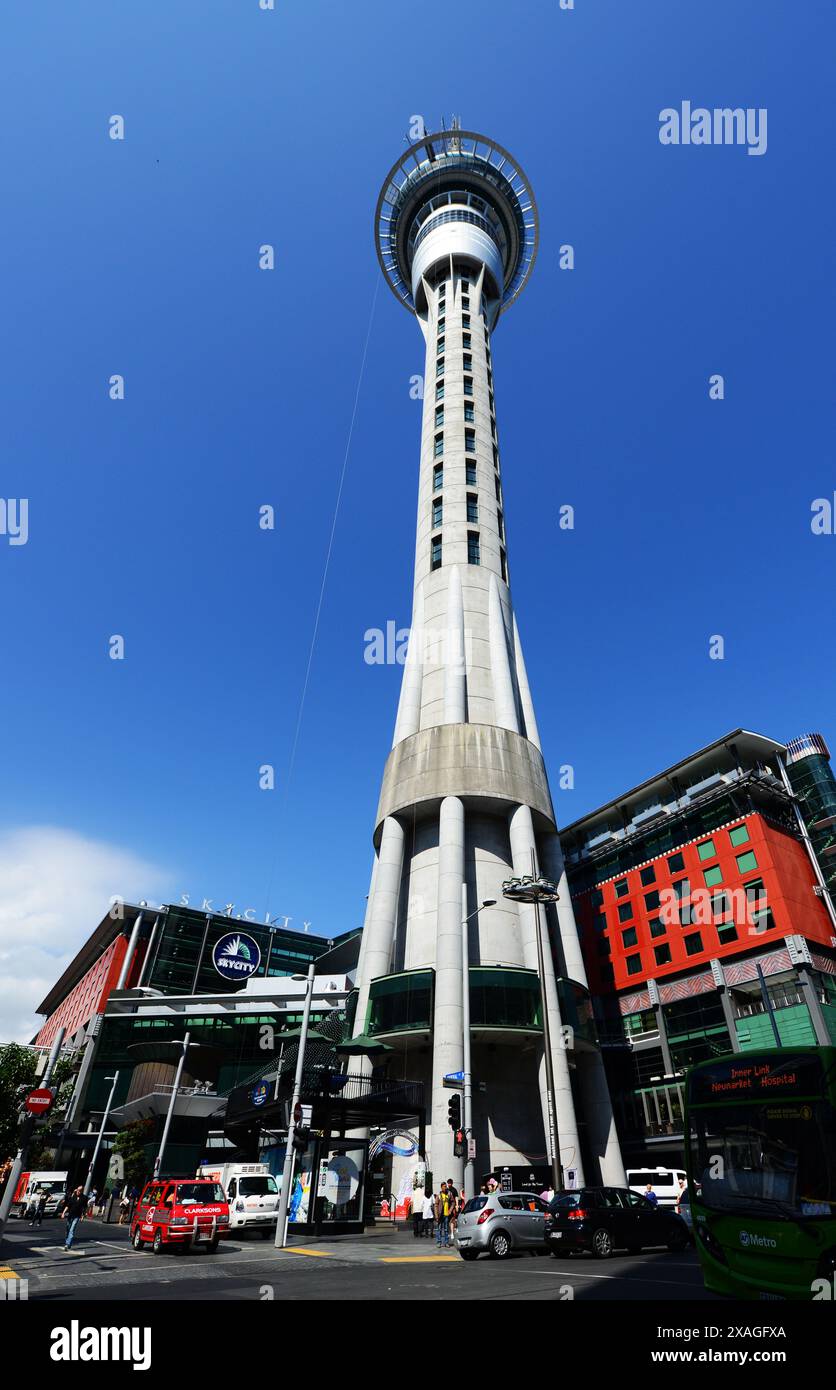 Skycity tower hi-res stock photography and images - Alamy