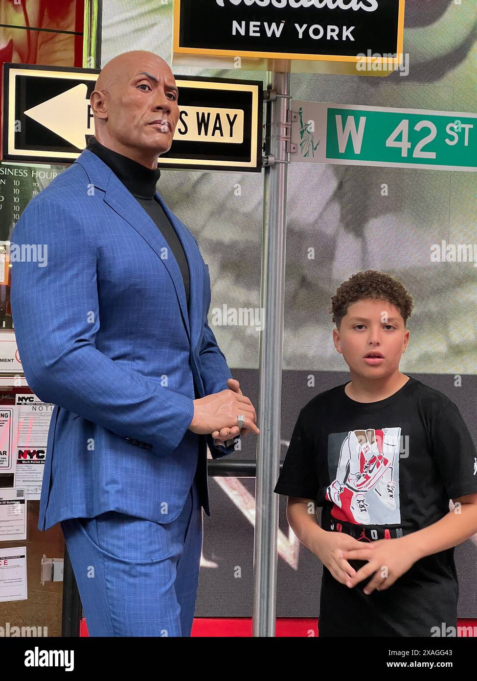 New York, USA. 6th June, 2024. Times Square is the major commercial ...