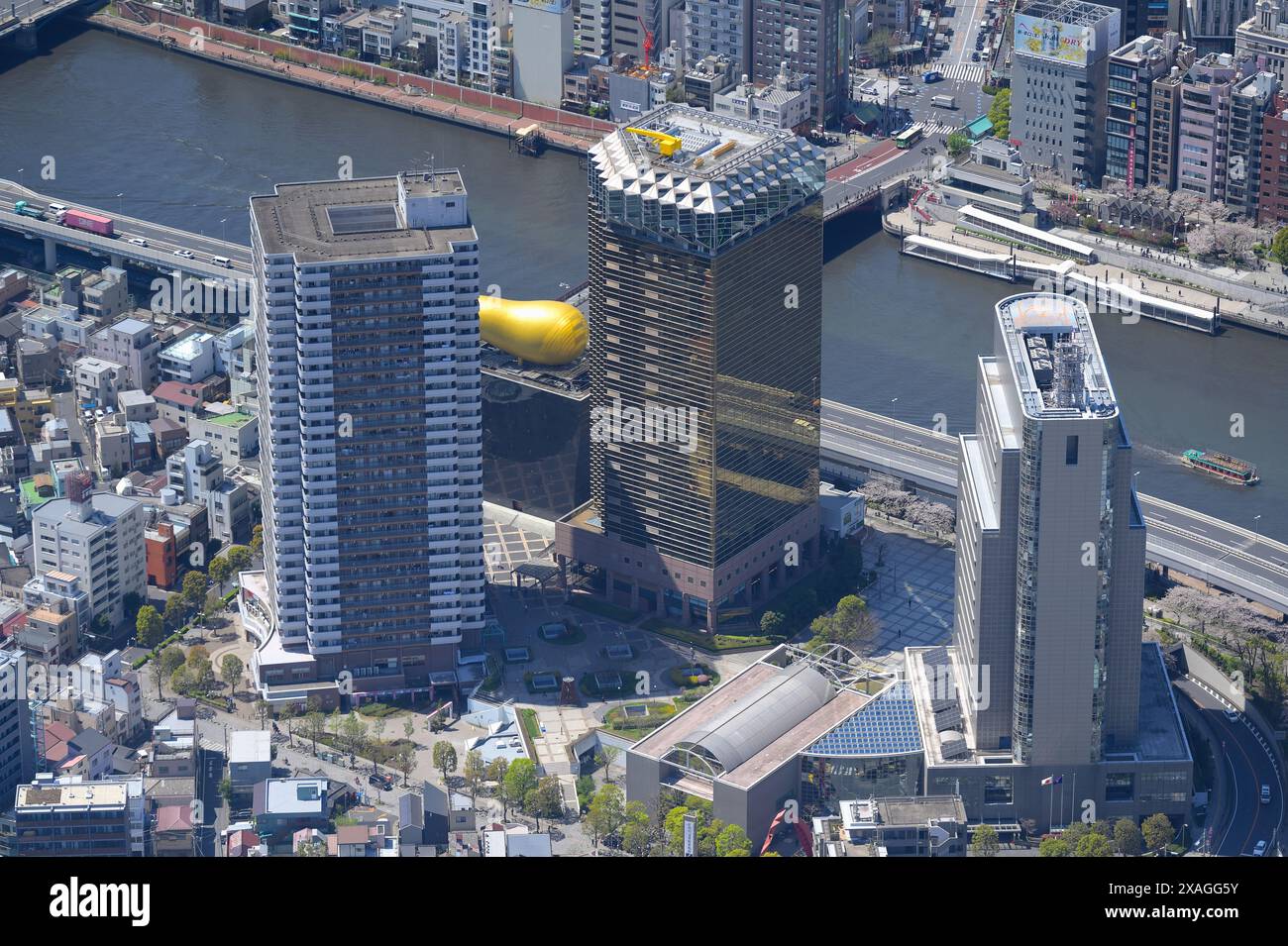 The most recognizable Asahi Group Holdings, Ltd. headquarters designed ...