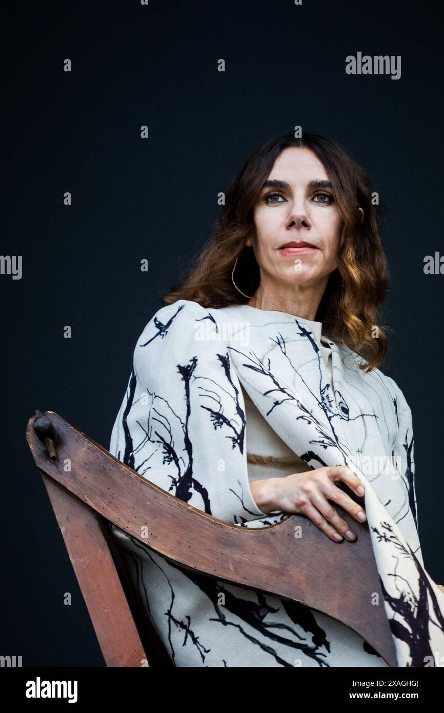 English singer-songwriter, Polly Jean Harvey, well knowns as PJ Harvey ...