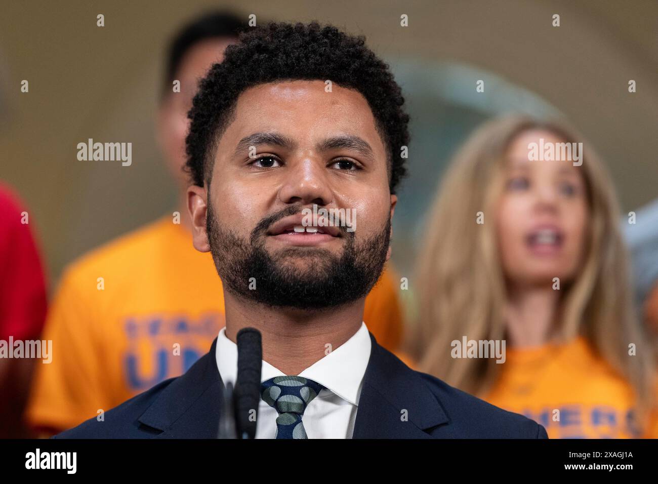 New York, New York, USA. 6th June, 2024. Congressman Maxwell Frost ...