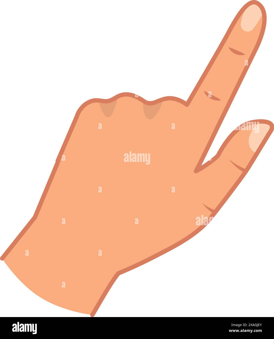 pointing finger with left handed Stock Vector Image & Art - Alamy