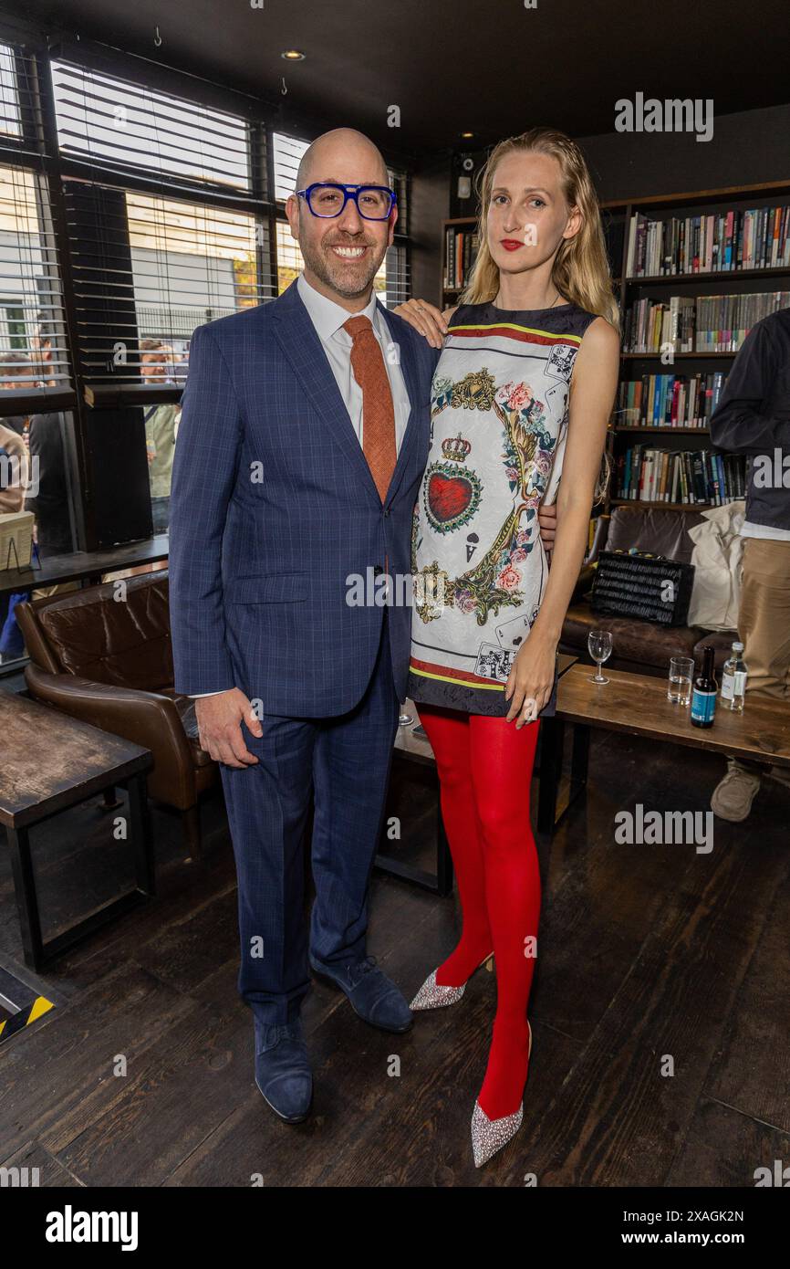 London, UK. 06th June, 2024. (L-R) Emmy nominated director, Stephen ...